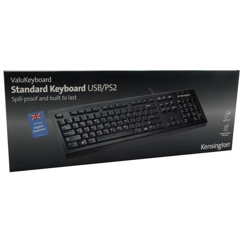 Kensington Value Keyboard USB Plug & Play 1500109