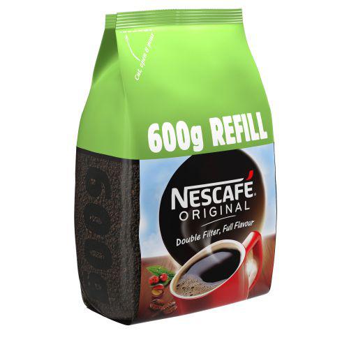 Nescafe Original Instant Coffee Refill Pack 600g 12315643