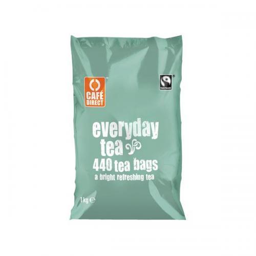 Cafe Direct Everyday Tea Bags (Pack of 440 Tea Bags) A06634 A06634