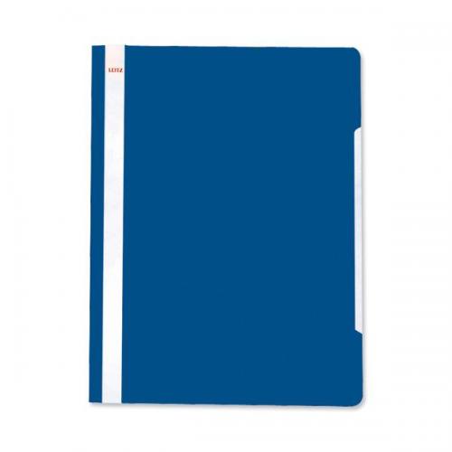 Leitz Standard Data File (A4) Blue Semi-rigid PVC Clear 41910035