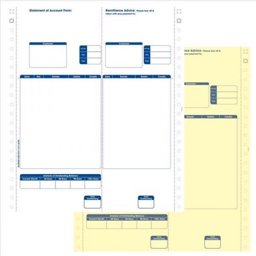 Sage SE12 Compatible Statement/Remittance Advice Forms 2 DUKSA007