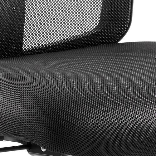 Trexus Mesh Back Armchair Black 500x480x450-550mm 10892-02
