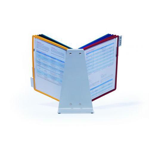 Durable Desk Display Unit Complete with 10 Tabs and 10 Panels 5570/00