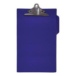 5 Star Office Clipboard PVC Finish Heavy Duty Foolscap Blue 536544