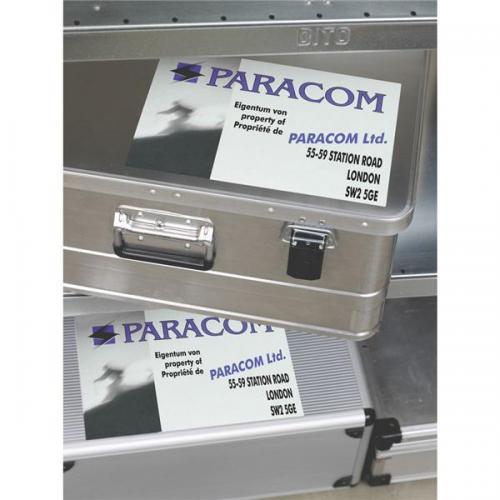 Avery Heavy Duty Labels Laser 2 per Sheet 199.6x143.5mm L7068-20