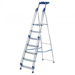 Werner Blue Seal Step Ladder 7 Tread Professional Aluminium ABR10507