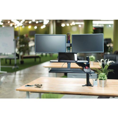 Kensington Dual Monitor Arm For Sit Stand Workstation AC55759