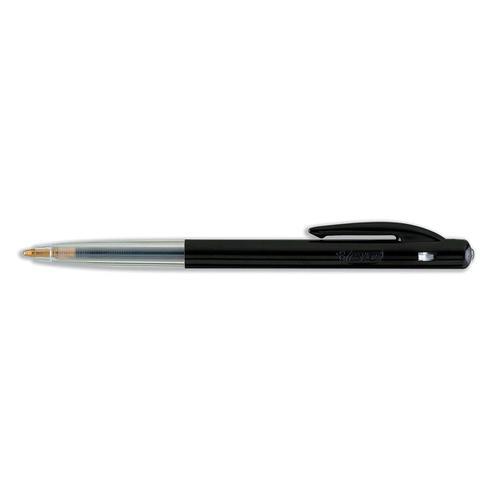 Bic M10 Clic Ballpoint Pen Medium Black (Pack of 50) 901256 BC10062