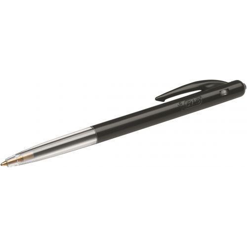 Bic M10 Clic Ballpoint Pen Medium Black (Pack of 50) 901256 BC10062