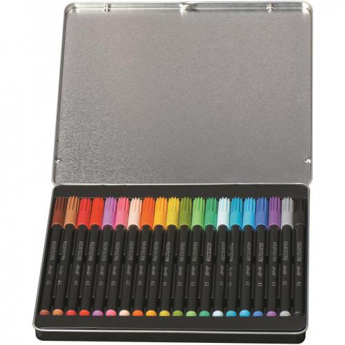 Bic Conte Colouring Felt Pens Assorted (Pack of 20) 9277841 BC34320