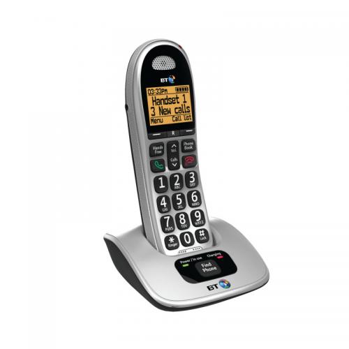 BT Bt4000 Single Big Button DECT Cordless Phone Silver/Black BT61579