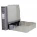 Hermes Heavy Duty 80mm 2D-Ring Polypropylene Box File A4 BU00161