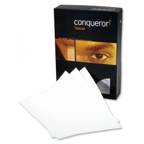 Conqueror Paper Laid Brilliant A4 White 100gsm Ream (Pack CQR21560