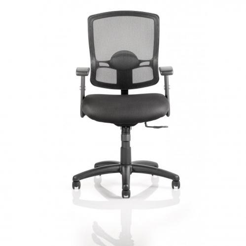 Portland Task Operator Chair Black Mesh With Arms OP000105 OP000105