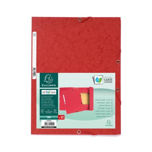 Europa Green Portfolio File A4 Pack of 10 4753Z GH14753