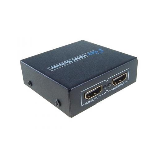 VZTEC 2-Way HDMI Splitter Box Mains Power ed 25-0310 GR40218