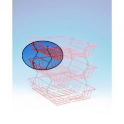 Wire Filing Tray Risers Black (Pack of 2) 777 HG98105 HG98105