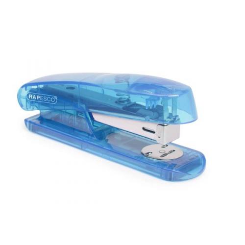 Rapesco Puffa See-Through Stapler Half Strip Green R6ST26GN HT30299