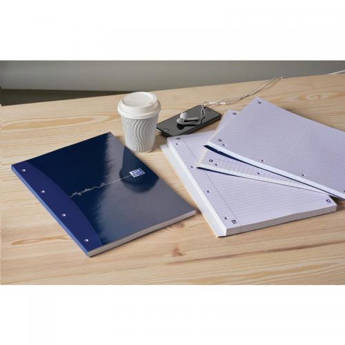 Oxford My Notes Ruled Margin 4-Hole Refill Pad A4 (Pack JDK76792