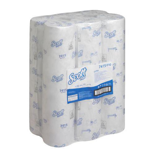Scott L20 Wiper Couch Roll White 200 Sheets (Pack of 6) KC02667