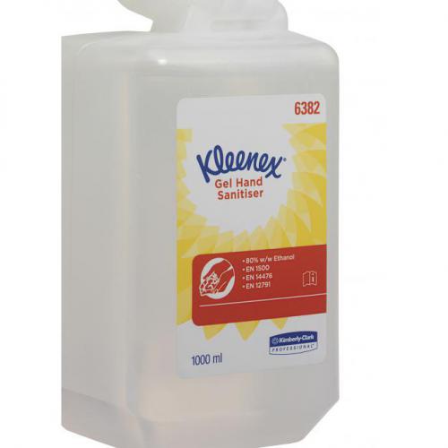 Kleenex Instant Alcohol Hand Sanitiser Refill 1 Litre (Pack KC03762