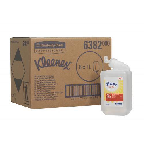 Kleenex Instant Alcohol Hand Sanitiser Refill 1 Litre (Pack KC03762
