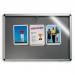 Nobo Internal Display Case A1 Grey Felt 31333500 NB33500 NB33500