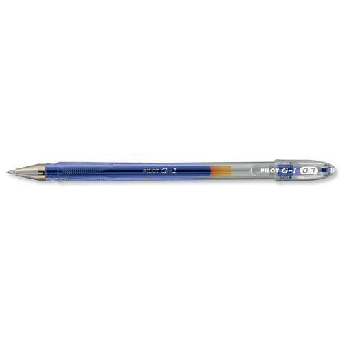 Pilot G1 Gel Ink Rollerball Pen Medium Blue (Pack of 12) PIG107BU