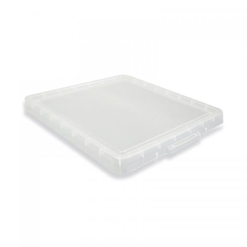 Really Useful 84L Plastic Storage Box W710xD440xH380mm Clear RUP80080