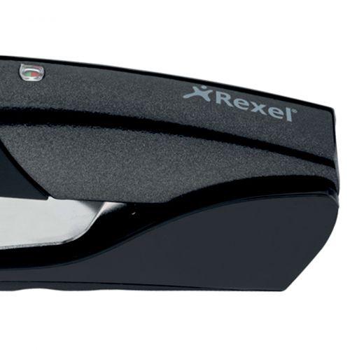 Rexel Gazelle Half Strip Stapler 20 Sheet Black 2100010 RX04763