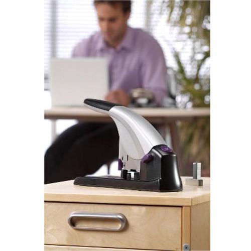 Rexel Mercury Heavy Duty Stapler Silver and Black 2100922 RX13013