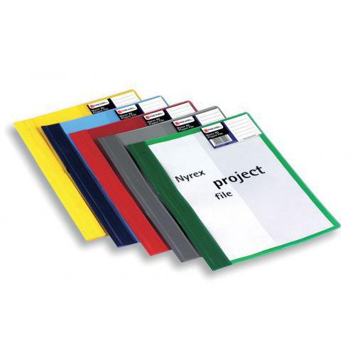 Rexel Nyrex 80 Project File A4 Blue (Pack of 5) 13045BU RX13045BU