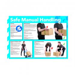 Safe Manual Handling Poster 420x594mm WC245 SR11124 SR11124